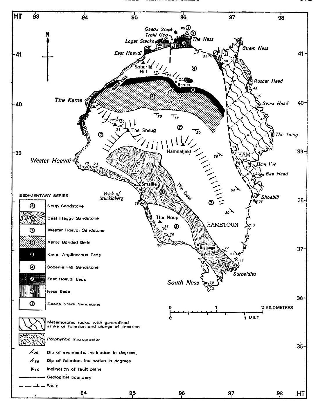 Chapter 12 Old Red Sandstone of Foula | GeoGuide