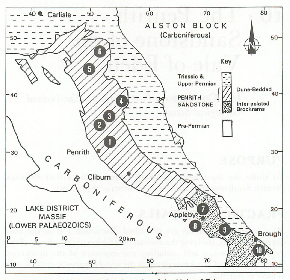 16 The Penrith Sandstone of the Vale of Eden | GeoGuide