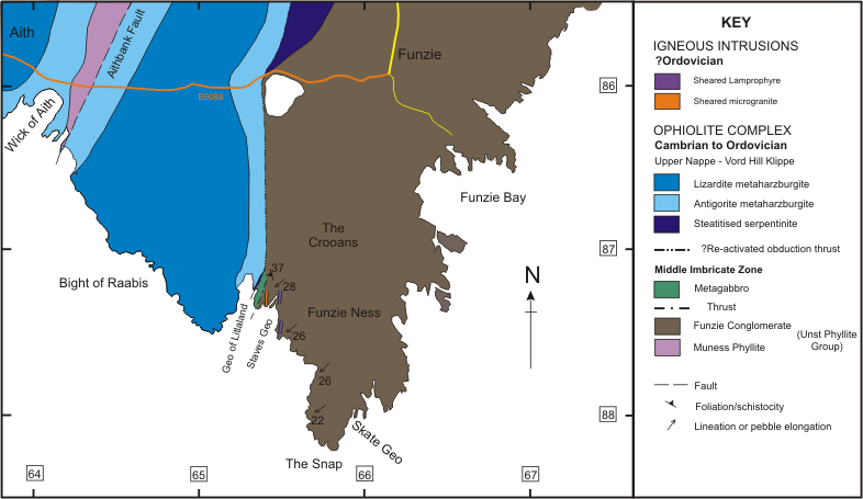 The Caledonian Structures of Shetland: Funzie and Norwick Geological ...